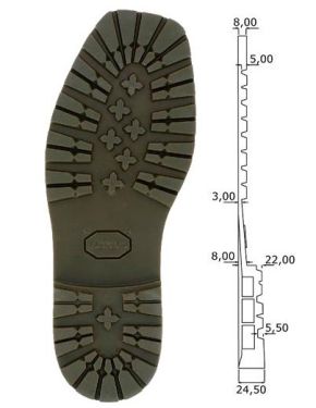 Uw schoenen specialist voor Vibram 1136 Roccia Block Oomens (Reparatie ...